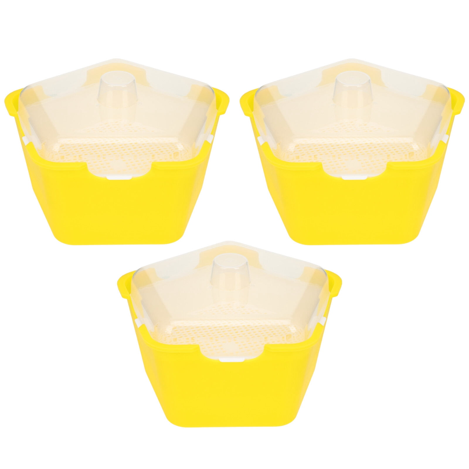 HOMEMAXS 3 Pcs Seed Tray Encrypted Planting Plate Affordable Nursery ...