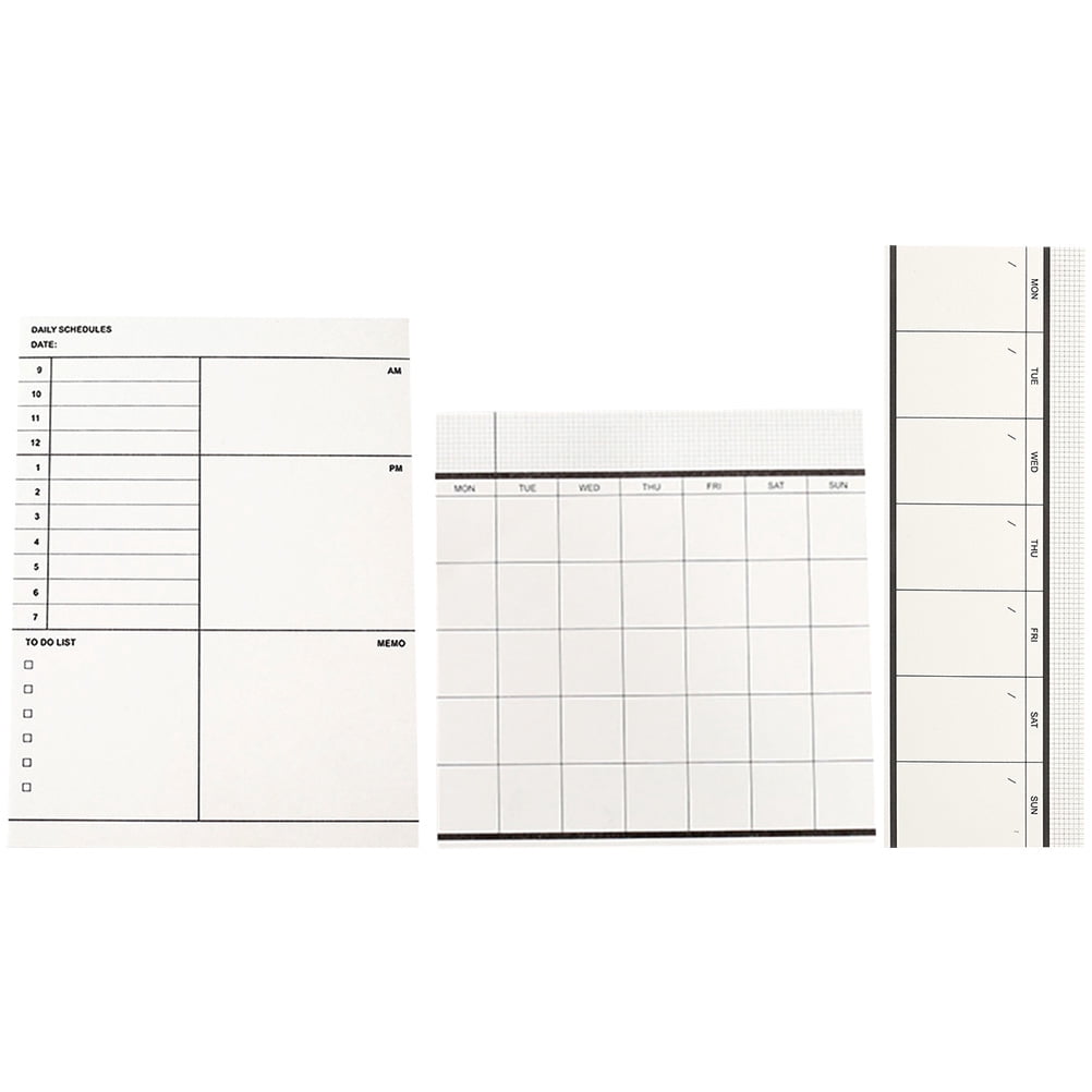 HOMEMAXS 3 Pcs Small Desk Pad Notepads Bulk Notebooks for Work Office ...