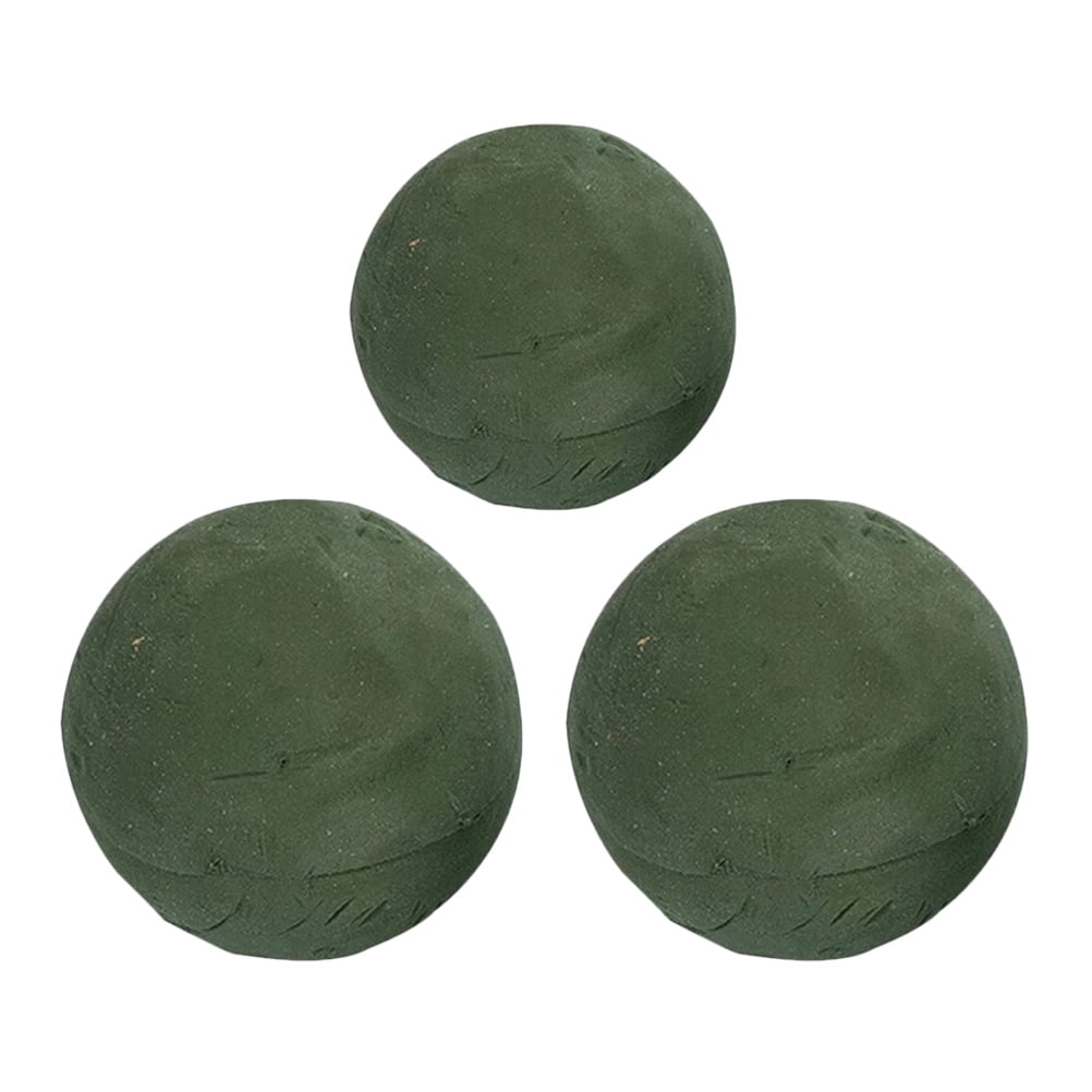 HOMEMAXS 3 Pcs Vertical Round Foam Brick Planters Flower Arrangement ...