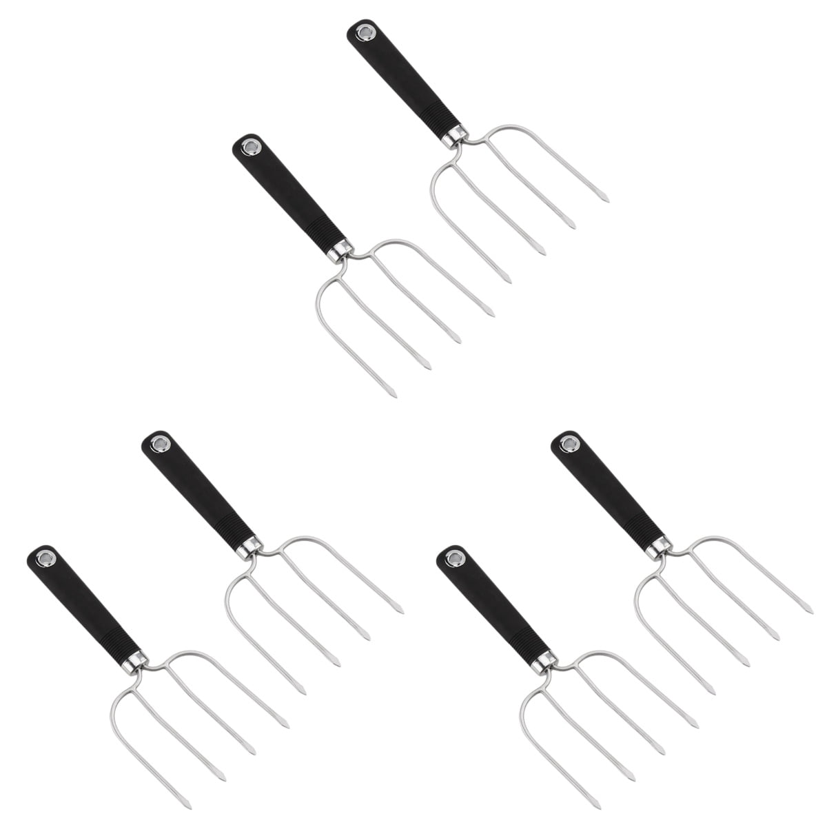 HOMEMAXS 3 Pieces Serving Carver Bold Turkey Fork Bbq Accessories Tools ...