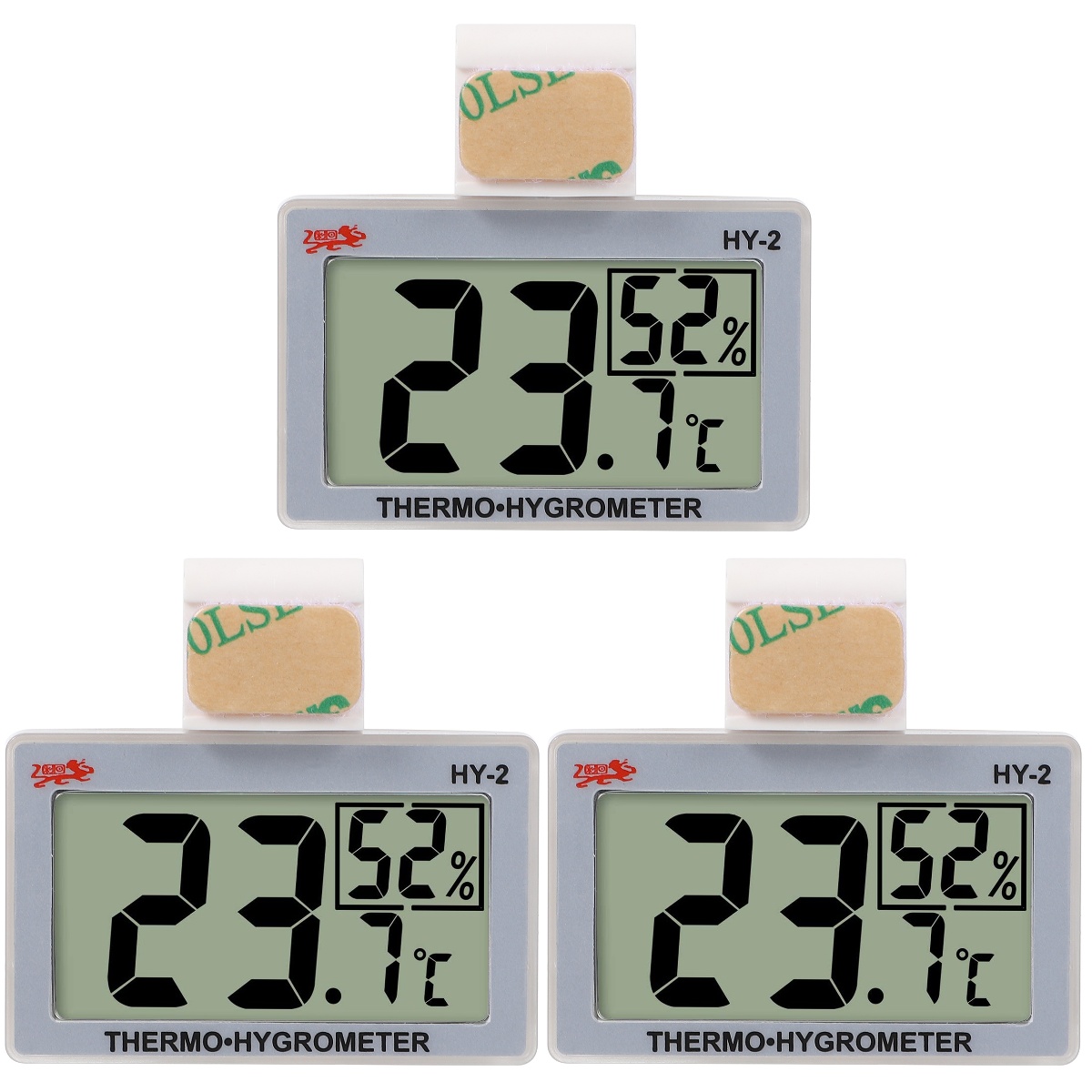 HOMEMAXS 3 Pieces Thermometer Fish Tank Digital High Sensitivity ...