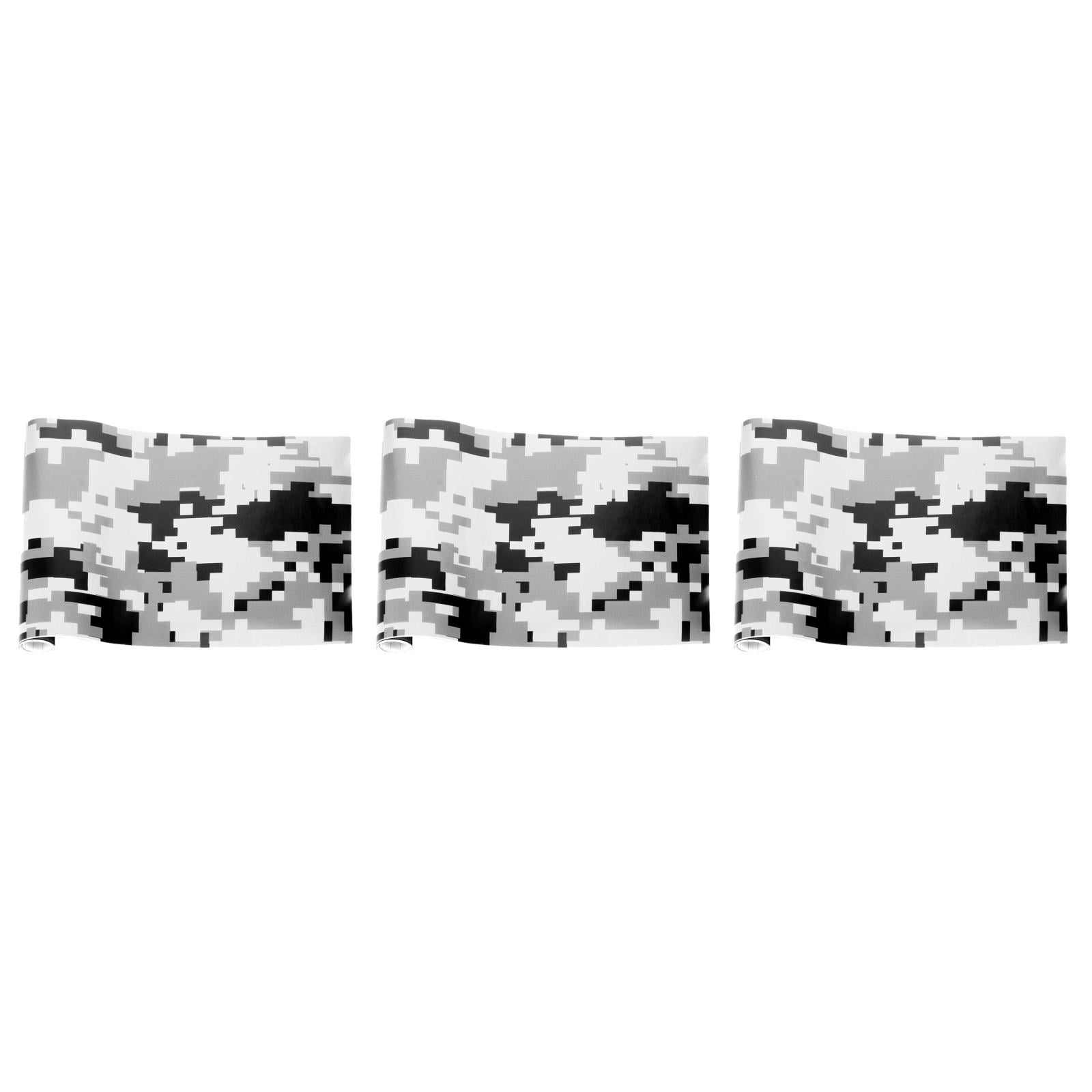 HOMEMAXS 3 Rolls Camouflage Vinyl Wrap Film Camouflage Car Stickers ...