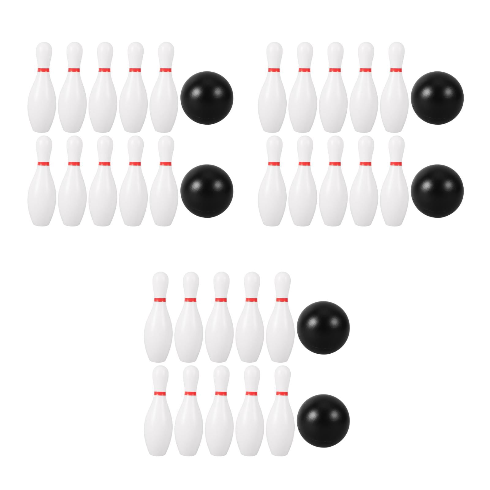 HOMEMAXS 3 Sets Children Bowling Toy Plastic Bowling Balls Set Bowling ...