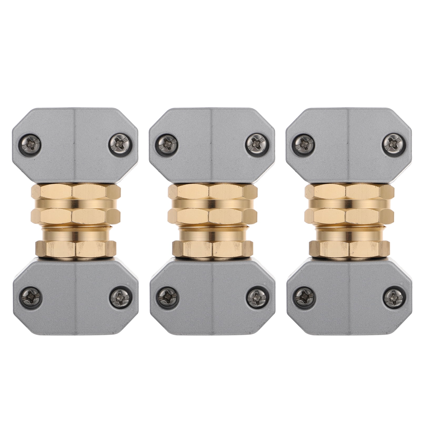 HOMEMAXS 3 Sets Hose Repair Accessory Service Connector Machine Grey ...