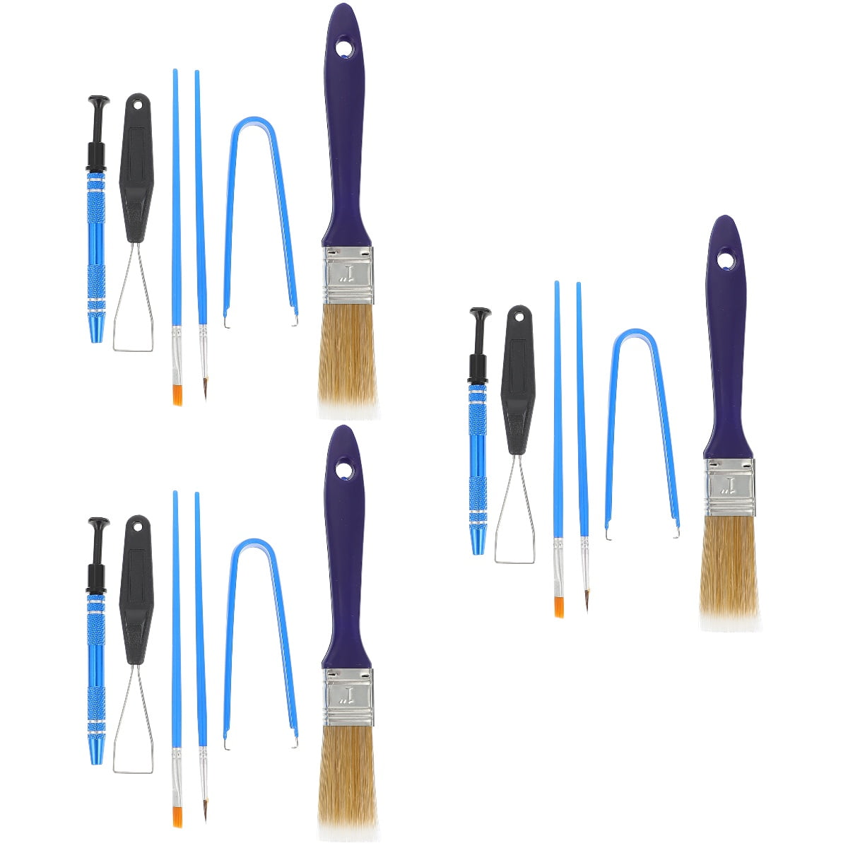 HOMEMAXS 3 Sets Key Cap Puller IC Chip Picker Lubricating Pen Computer ...