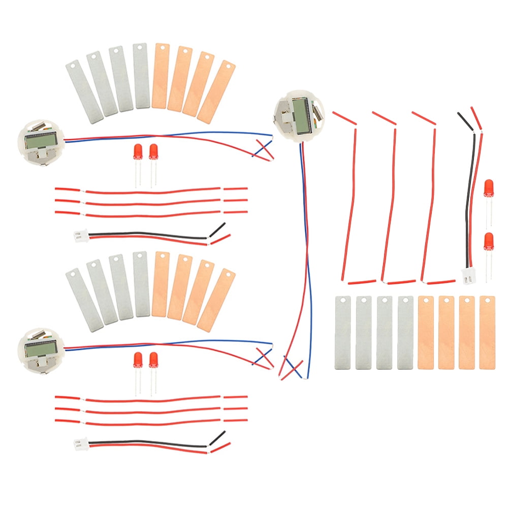HOMEMAXS 3 Sets Kit Potato Science Educational Fruit Battery Experiment ...