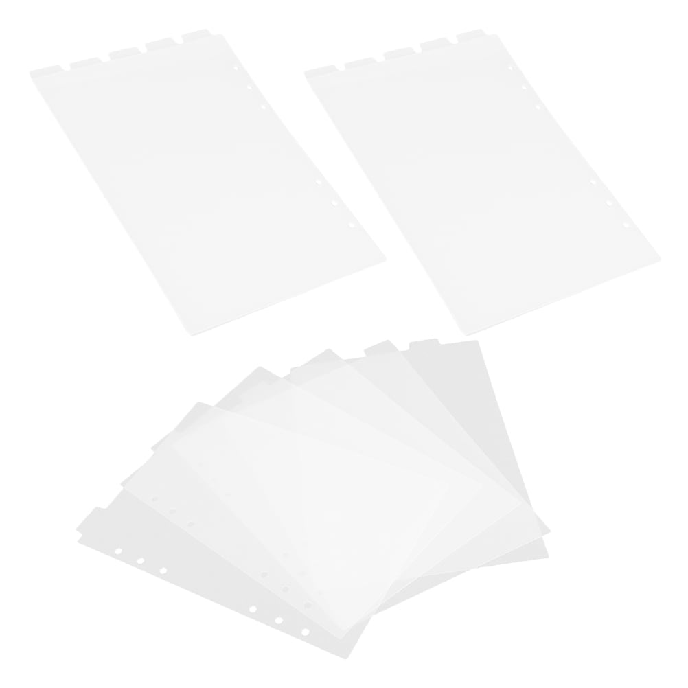 HOMEMAXS 3 Sets Mini Binder Dividers Notebook Handle Chain Office ...