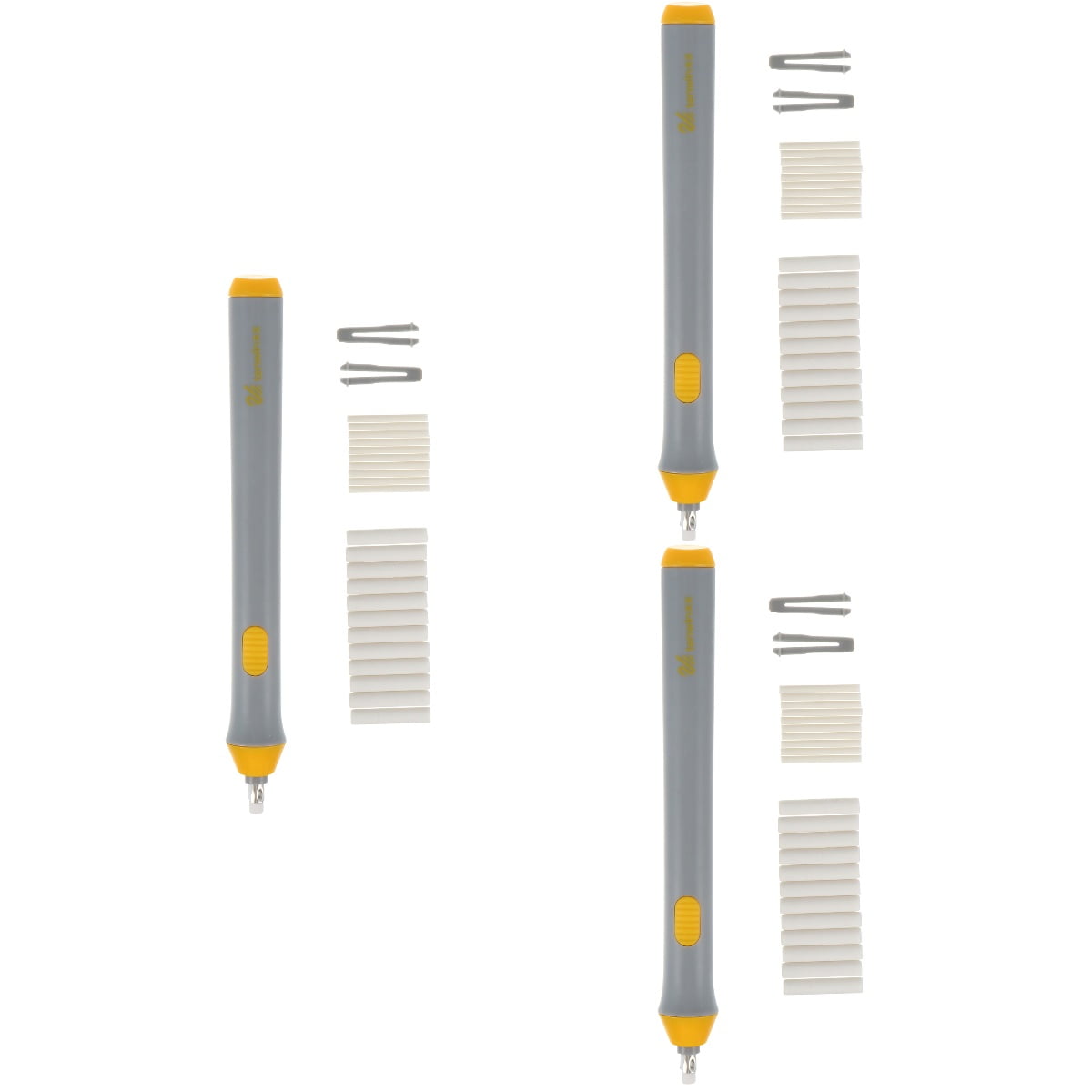 HOMEMAXS 3 Sets Pencil Eraser Mechanical Battery Rotating Electric ...