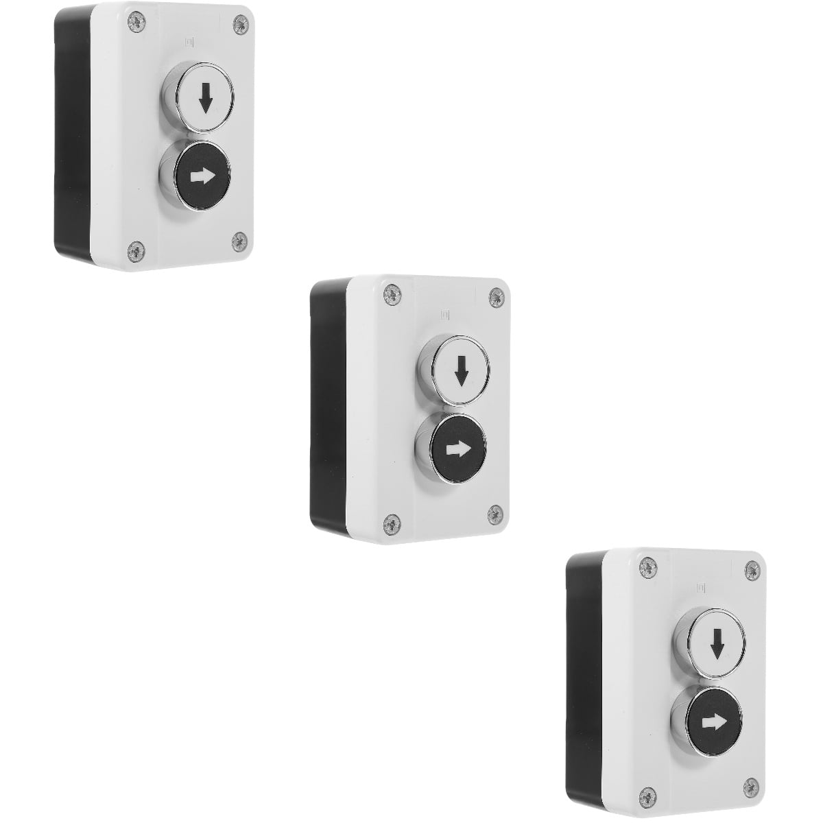 HOMEMAXS 3 Sets Push Button Starter Momentary Pushbutton - Walmart.com