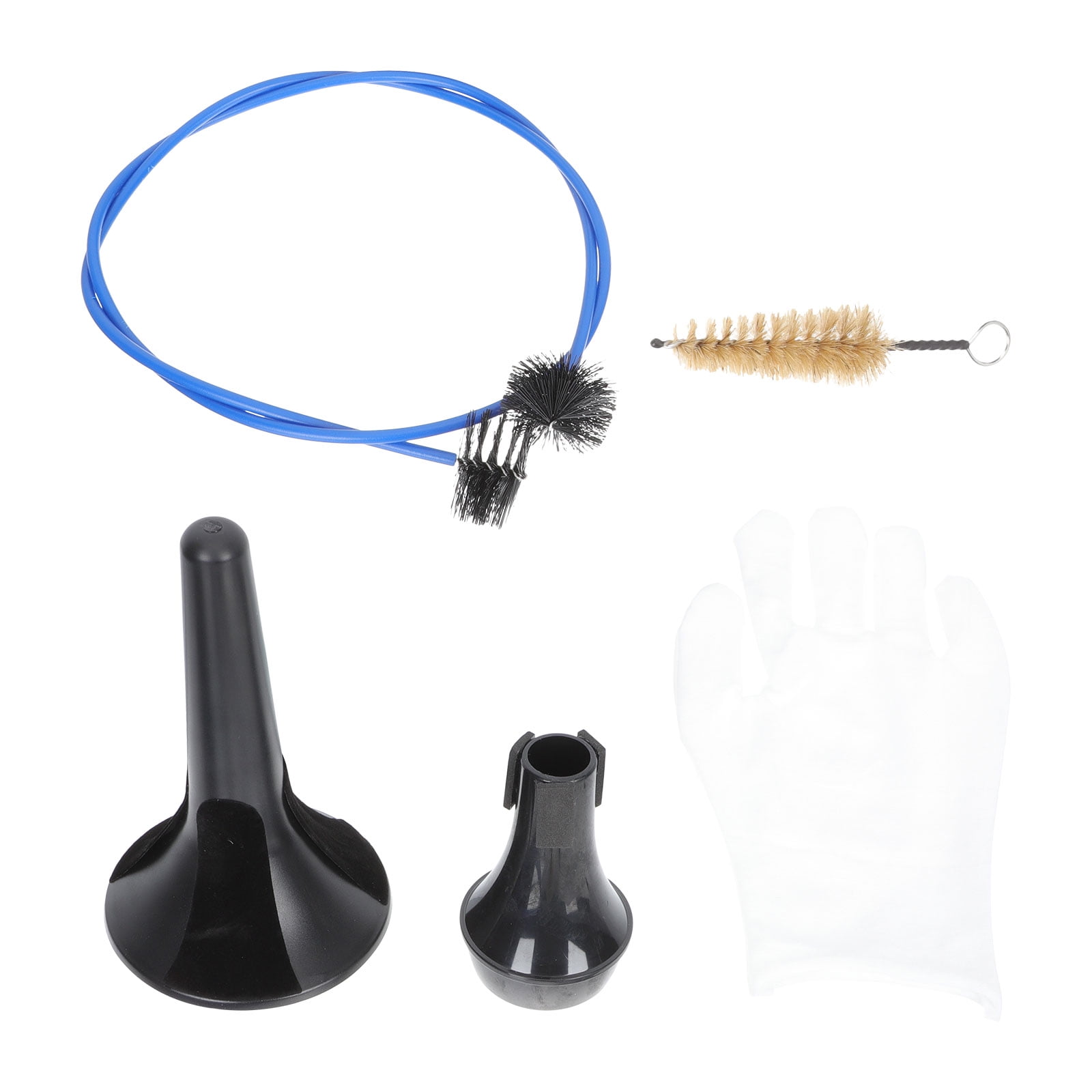 HOMEMAXS 3 Sets Snake Brush Brush Valves Casing Brush Trumpet Storage ...