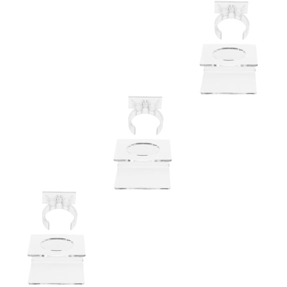 HOMEMAXS 3 Sets Sword Display Stand Wall Sword Display Holder Acrylic ...