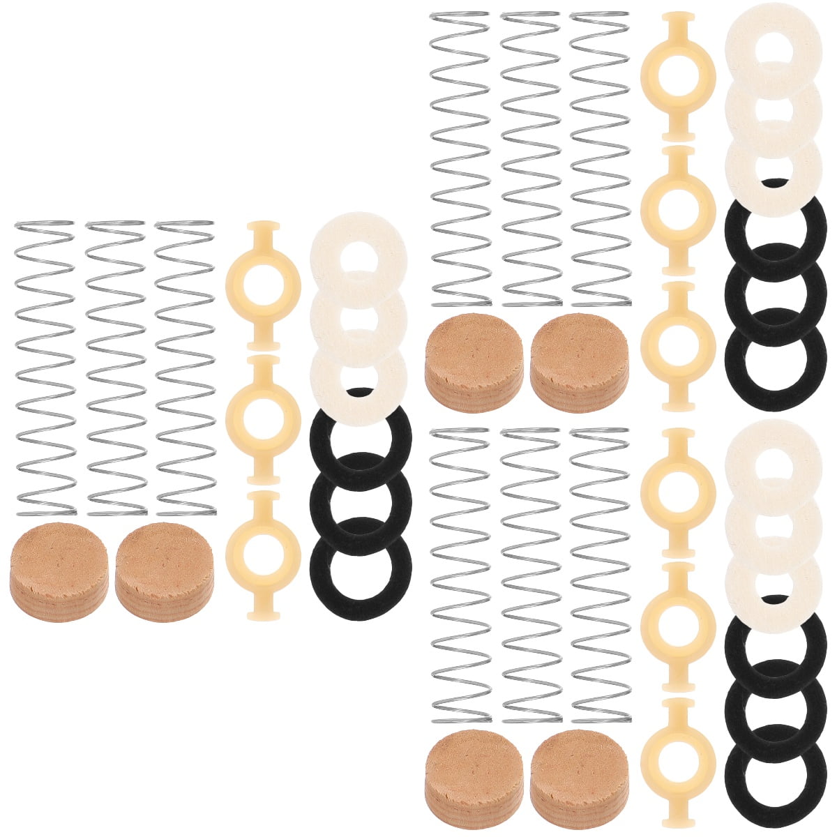 HOMEMAXS 3 Sets Trumpet Repair Kit Trumpet Bumper Stopper Valve Guide ...