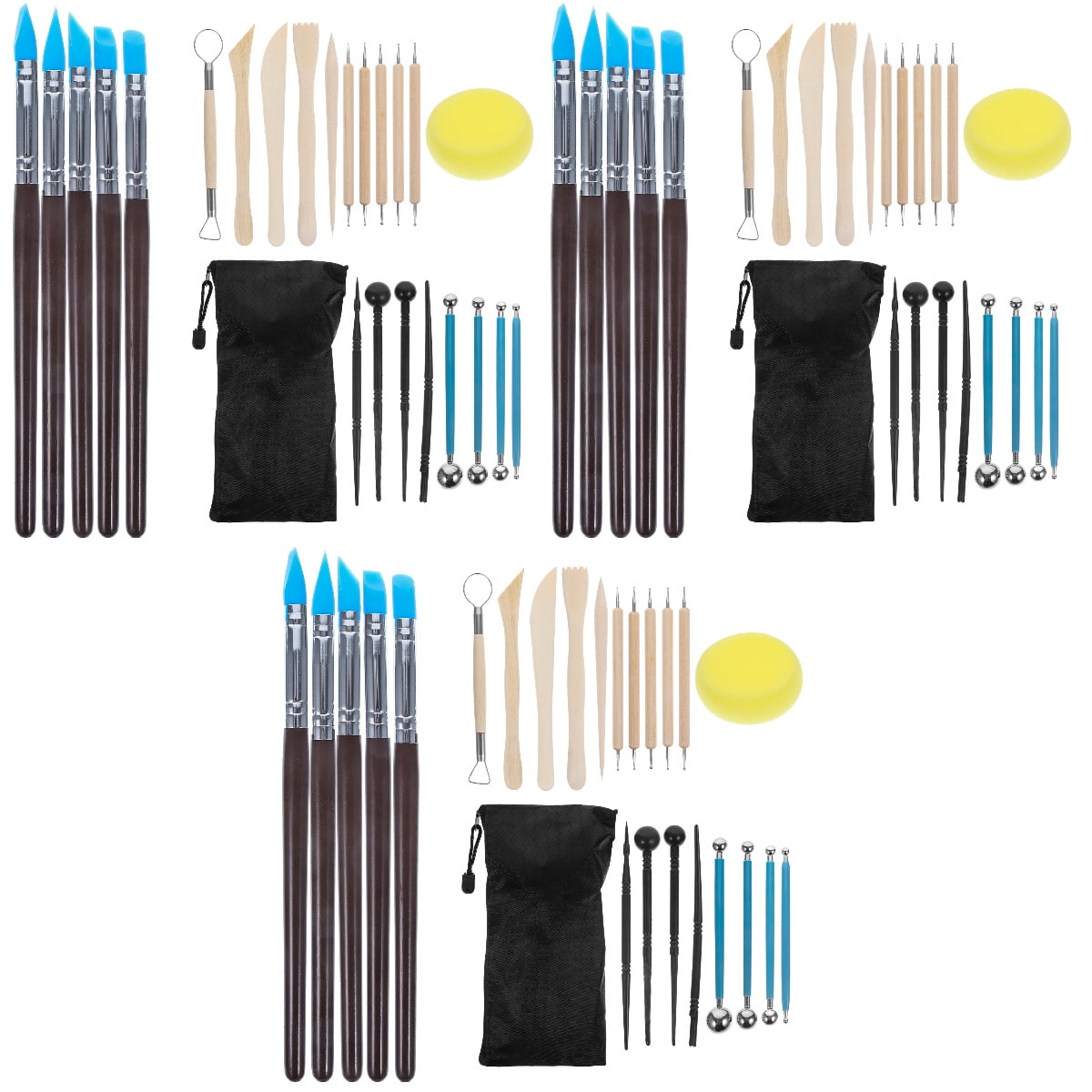 HOMEMAXS 3 Sets of Clay Sculpting Tools Clay Scraping Carving Tool Clay ...