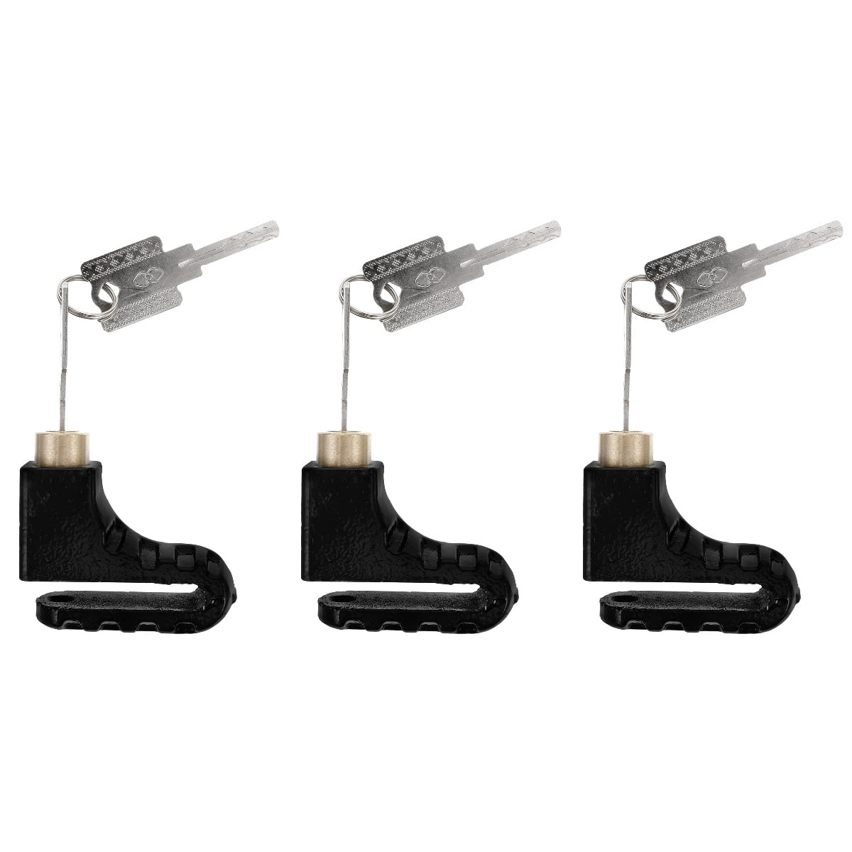HOMEMAXS 3 Sets of Disc Brake Lock Motorcycle Lock Convenient Bike ...