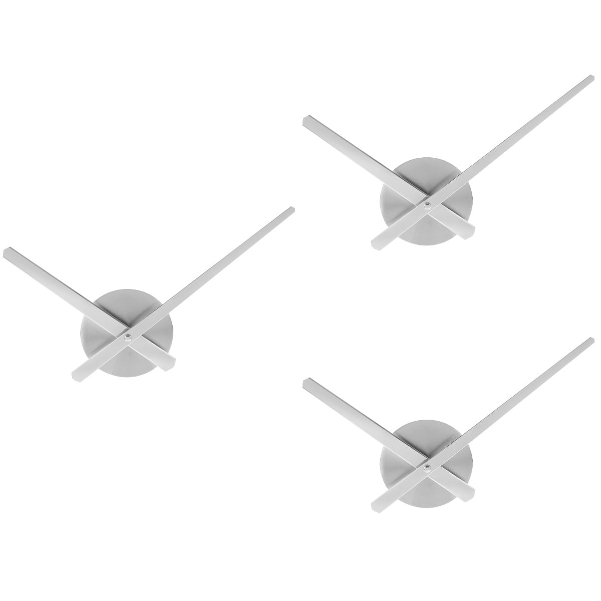 HOMEMAXS 3 Sets of Metal Clock Pointer Dial DIY Clock Movement Silent ...