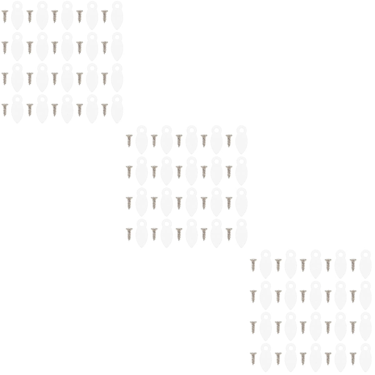 HOMEMAXS 3 Sets of Picture Frame Turn Button Photo Frame Backing Clips ...