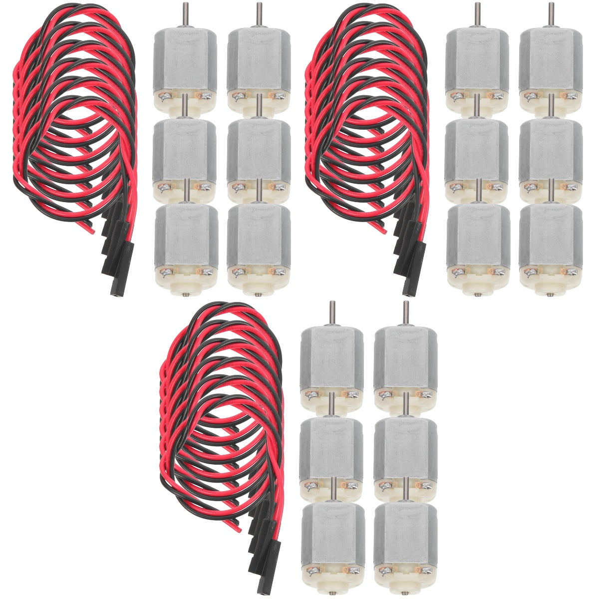 HOMEMAXS 3 Sets of Rectangular Small Electric Motor Miniature DC Motors ...
