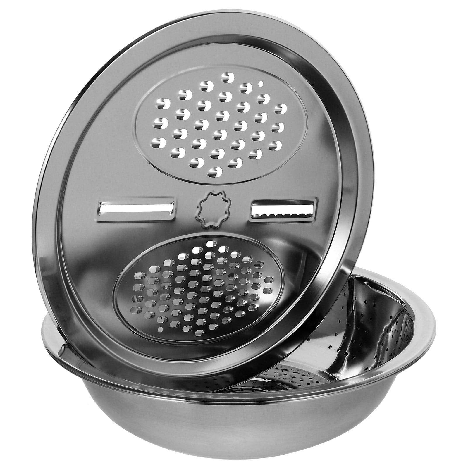 HOMEMAXS 3 Sets of Stainless Steel Basin Grater Multifunctional ...