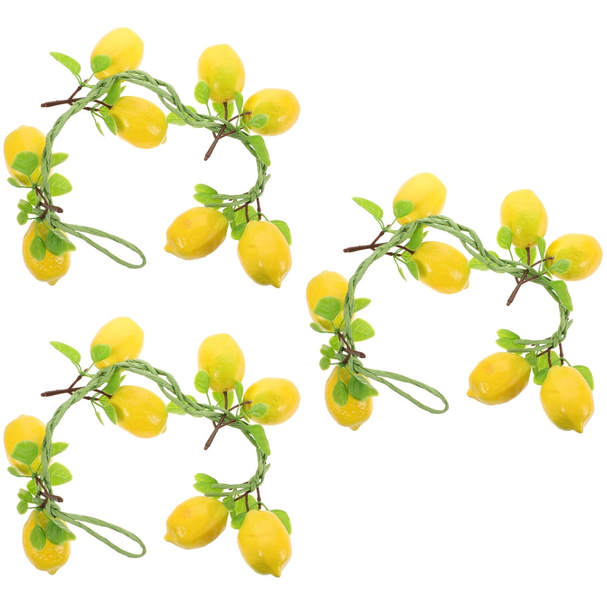 HOMEMAXS 3 Strings Artificial Lemon Model Simulated Lemon Fake Lemon ...