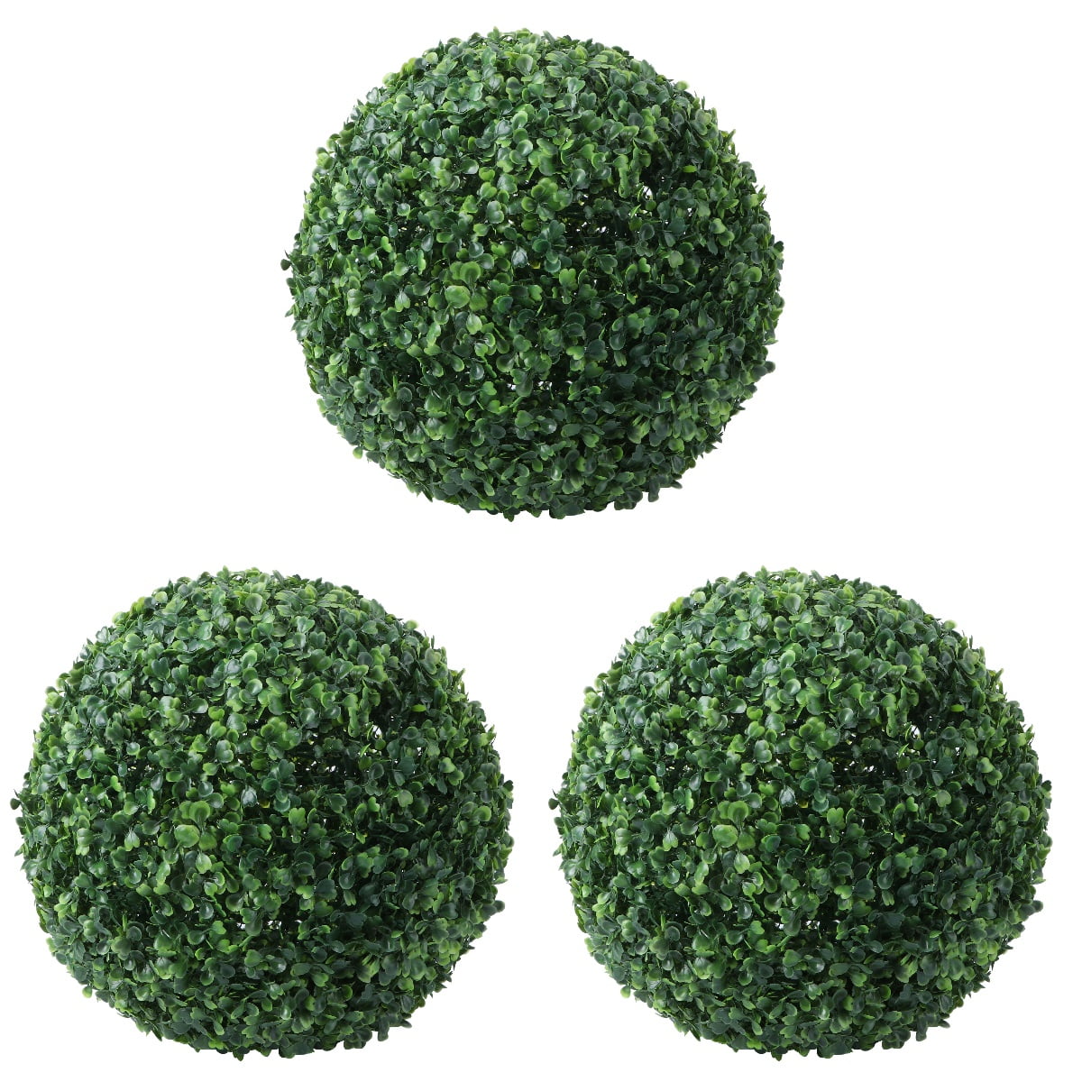 HOMEMAXS 3 pcs Artificial Grass Ball Hanging Grass Ball Plant Ball ...