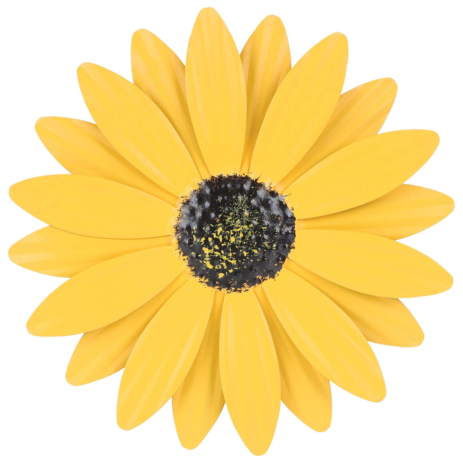 HOMEMAXS 3 pcs Metal Daisy Flower Wall Decor Metal Hanging Sculpture ...