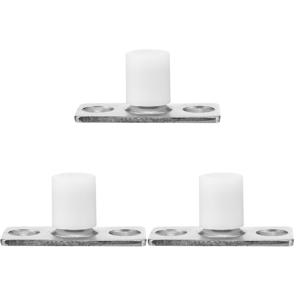 HOMEMAXS 3 pcs Nylon Pulley Block Sliding Barn Door Bottom Professional ...