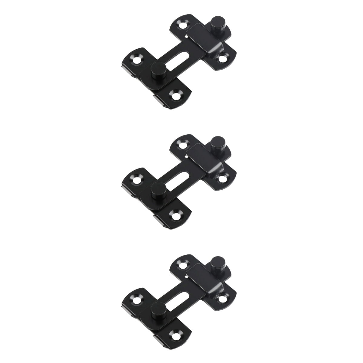 HOMEMAXS 3 pcs Stainless Steel Sliding Door Lock Latch Door Lock for ...