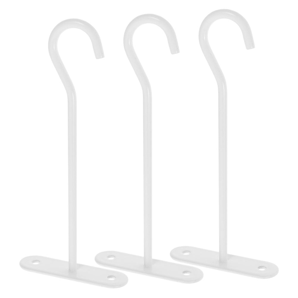 HOMEMAXS 3 sets of Ceiling Hooks Metal Flower Pot Hooks Hanging Plant ...