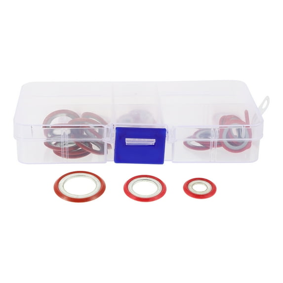 HOMEMAXS 30pcs Automotive Air Conditioning Sealing Gaskets for Car ...