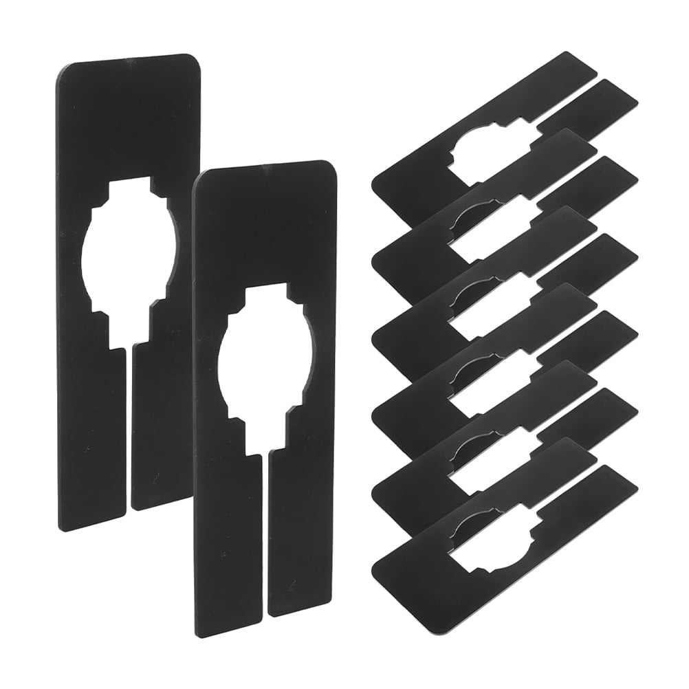 HOMEMAXS 30 Pcs Clothing Rack Dividers Plastic Closet Pants Hangers ...