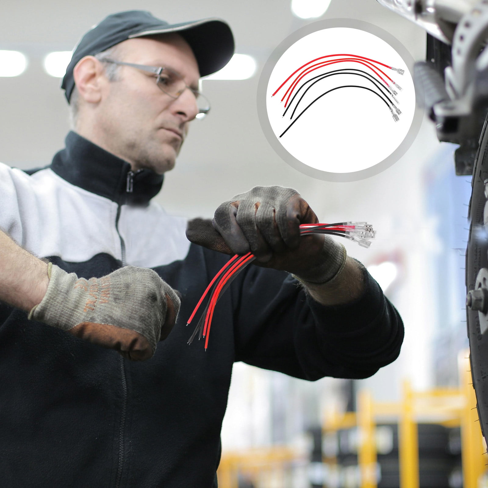 HOMEMAXS 30 Pcs Connector for Wiring Connectors Coupler Spade Terminals ...