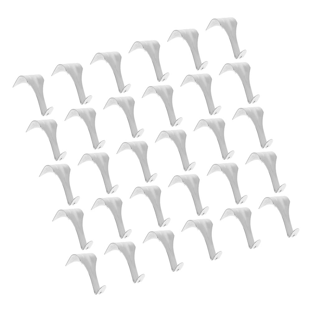 HOMEMAXS 30 Pcs Gallery Picture Hanging Hook Frame Hooks Cubicle Pin ...