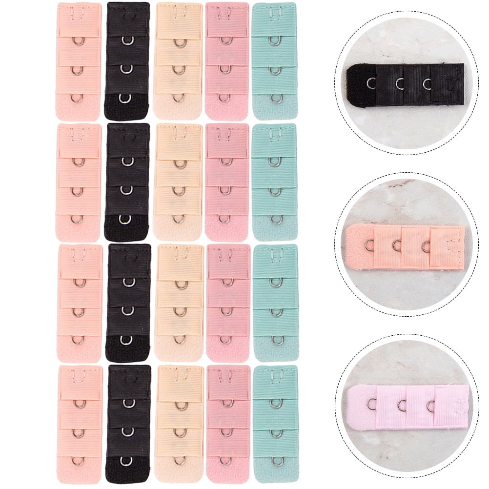 30 Pcs Hooks Bra Clips for Straps Underwear Extender Women's Miss ...