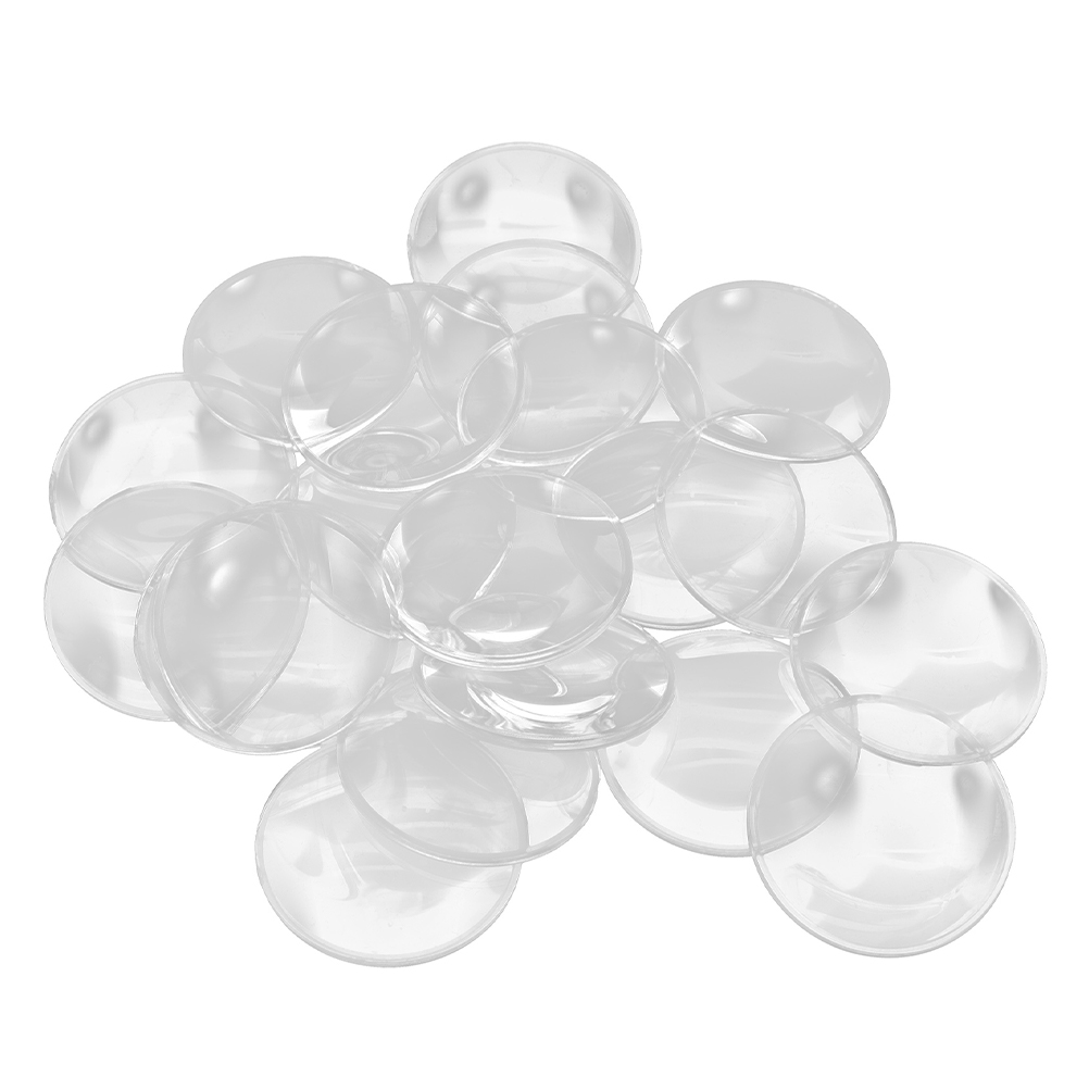 HOMEMAXS 30 Pcs Magnifying Glass Lens Handheld Magnifier Glasses ...