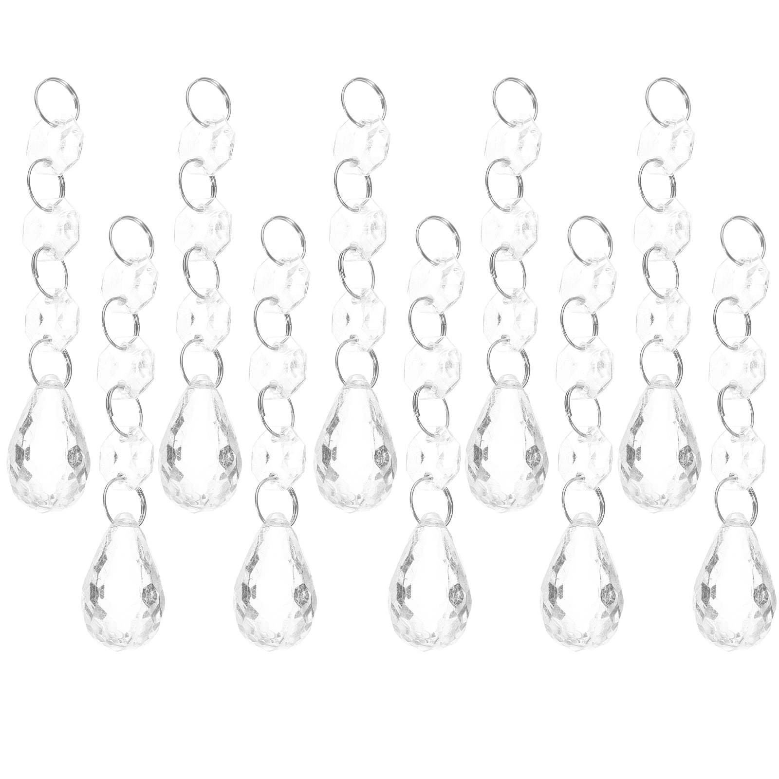 HOMEMAXS 30 Pcs Octagonal Bead Pendant Room Decor Table Centerpiece ...