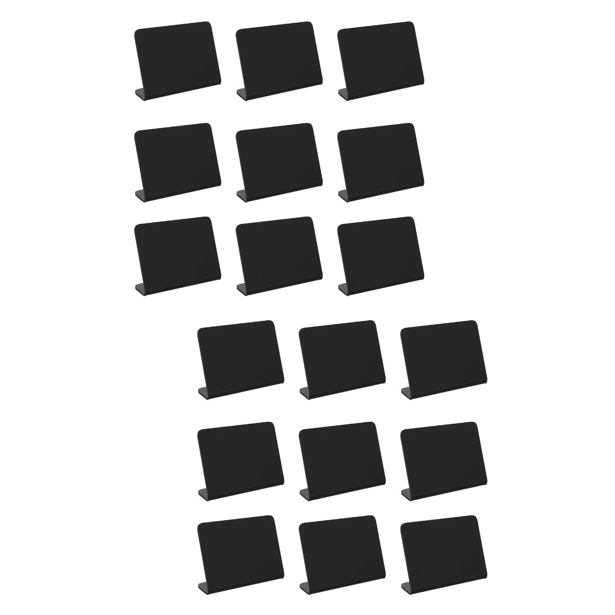 HOMEMAXS 30 Pcs Office Message Boards Desktop L-type Blackboards ...