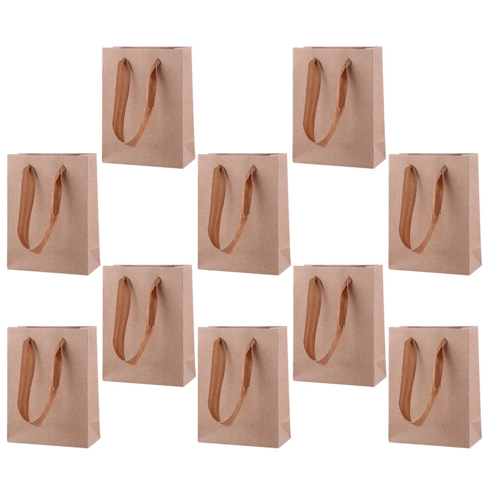 HOMEMAXS 30 Pcs Paper Tote Bags Candy Trash Clear Goodie for Kids ...