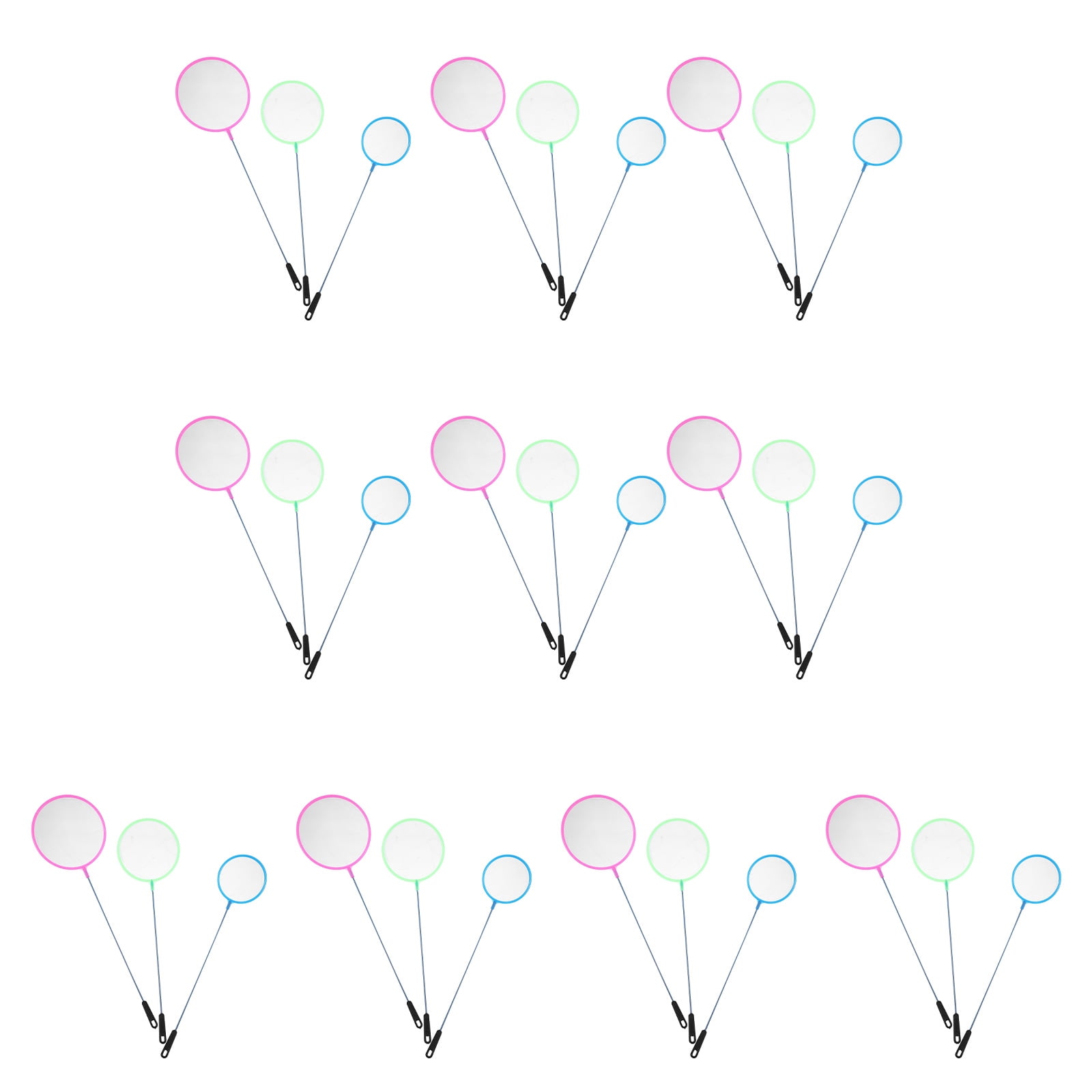 HOMEMAXS 30 Pcs Portable Fishing Net Game Kids Pool Games Baby Child ...