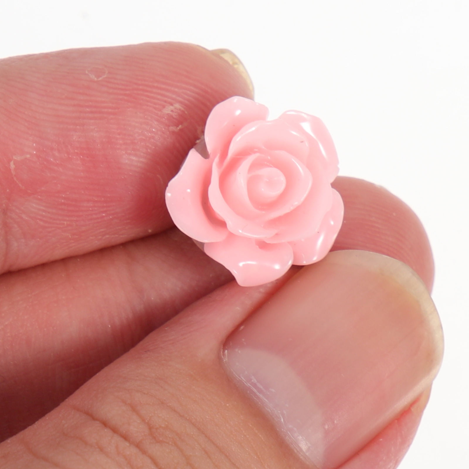HOMEMAXS 30 Pcs Rose Thumb Tacks Resin Thumbtack Multi-function ...