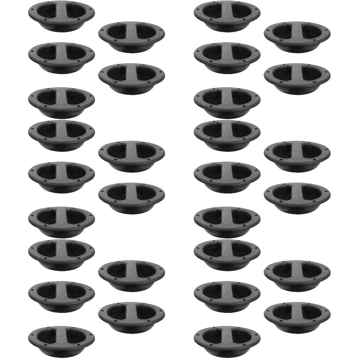 HOMEMAXS 30 pcs Audio Cabinet Handle Round-shape Recessed Loudspeaker ...