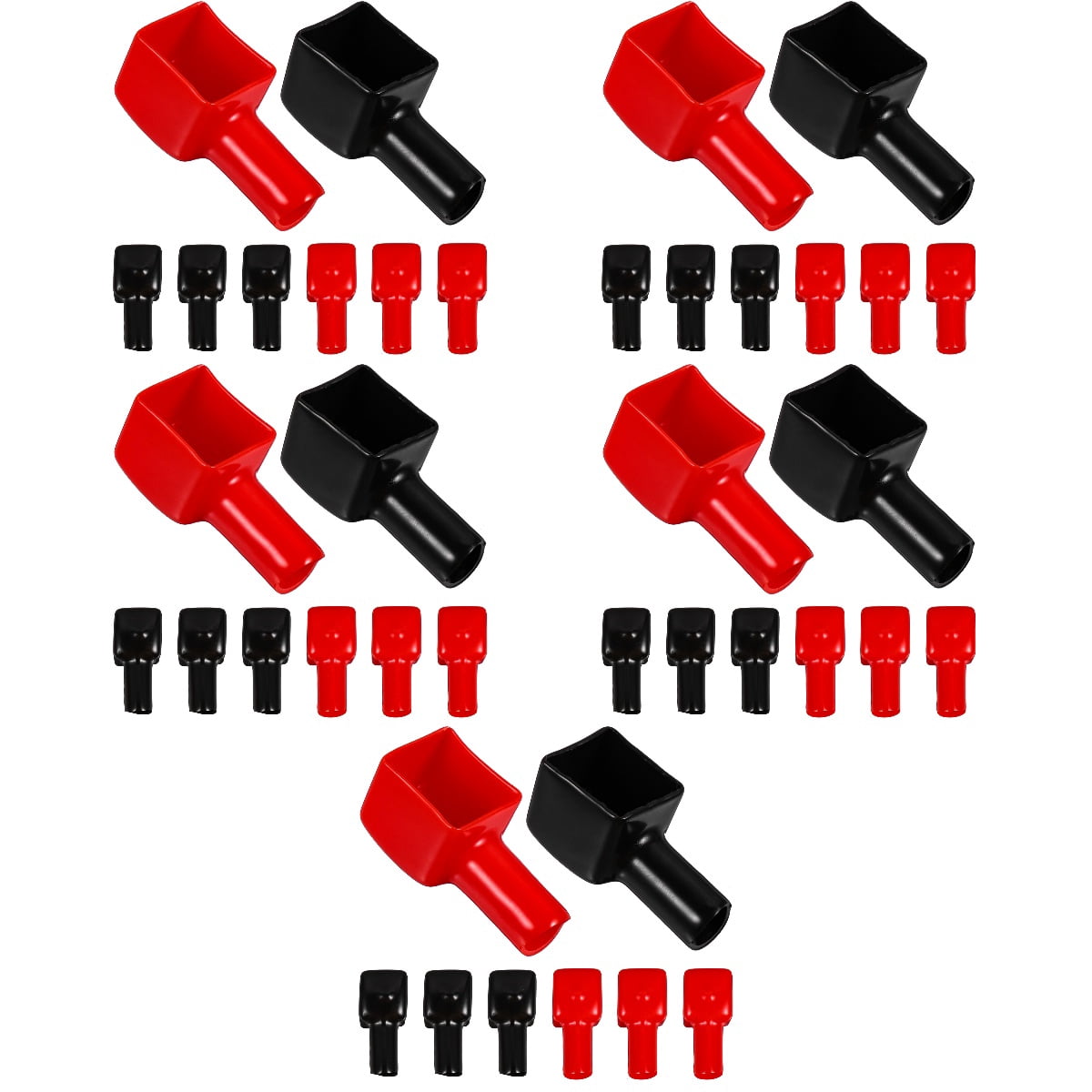 HOMEMAXS 30 pcs Battery Terminal Protector Negative Positive Battery ...