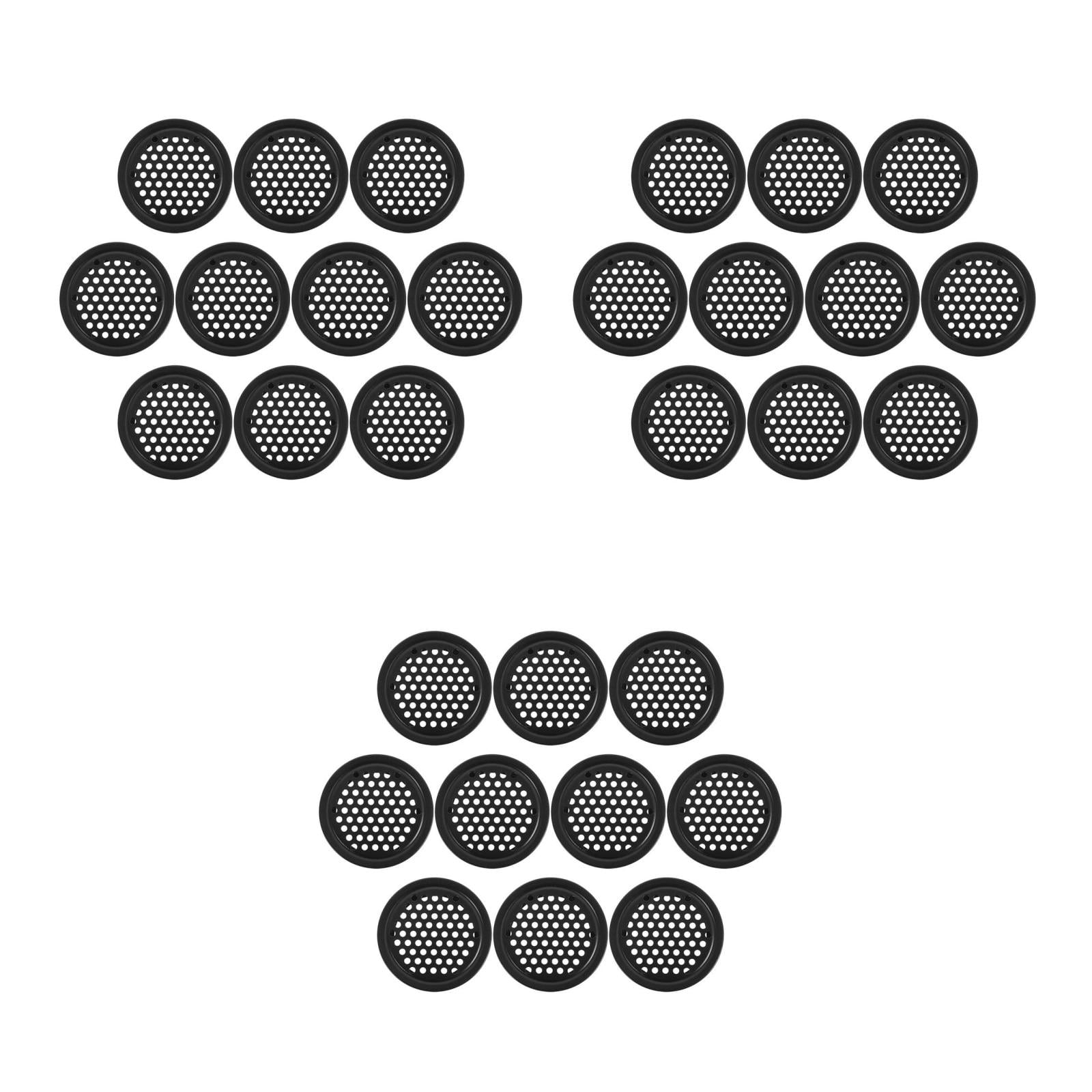 HOMEMAXS 30 pcs Circular Soffit Vents For Cabinet Door Ventilation ...