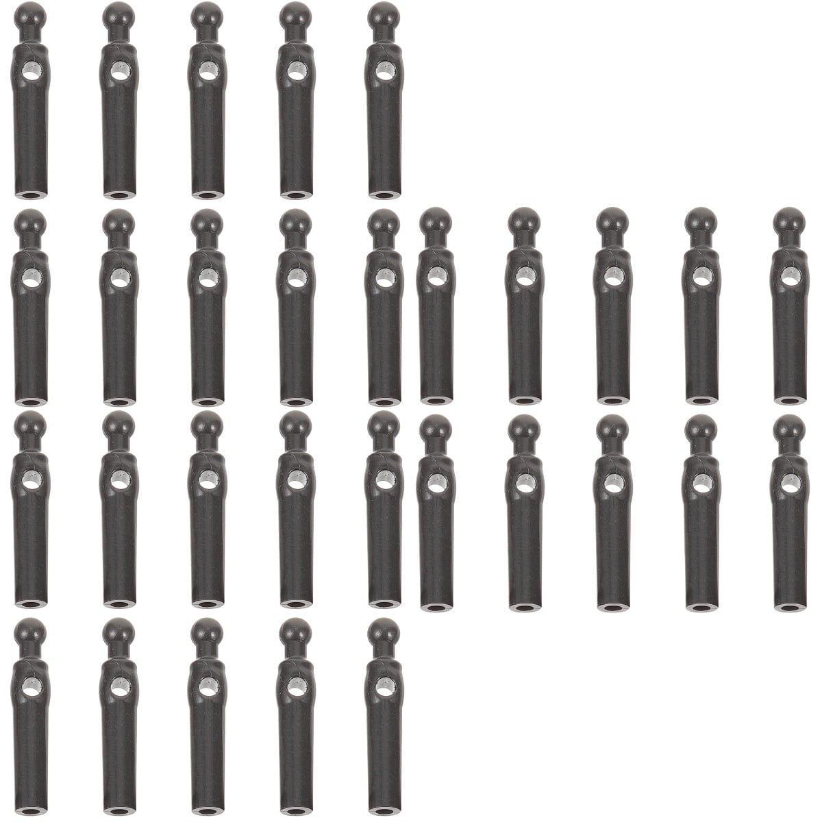 HOMEMAXS 30 pcs Metal Umbrella Tail Beads Replacement Umbrella Bone ...