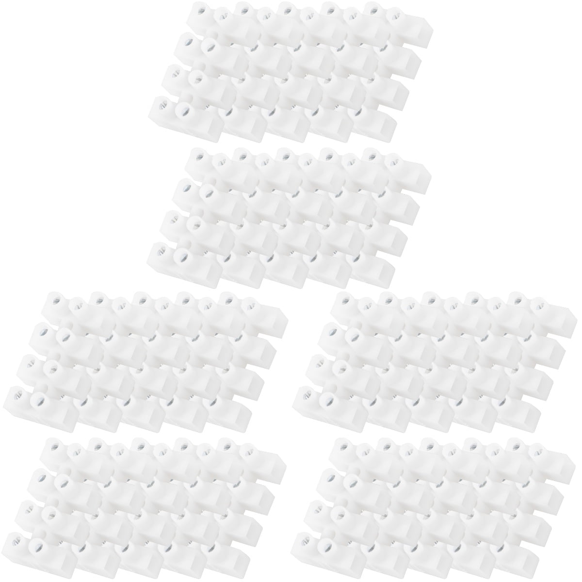 HOMEMAXS 30 pcs Quick Connect Wire Connector 4-pin Screw Type Quick ...