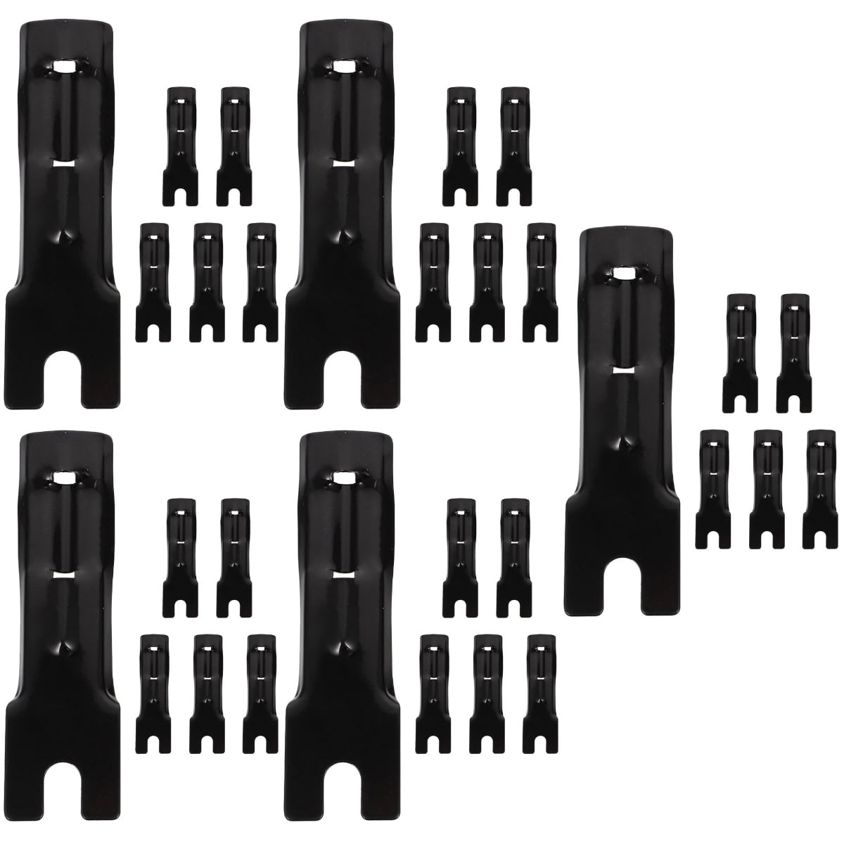 HOMEMAXS 30 pcs Safety Flag Brackets Flag Mounting Brackets Triangular ...