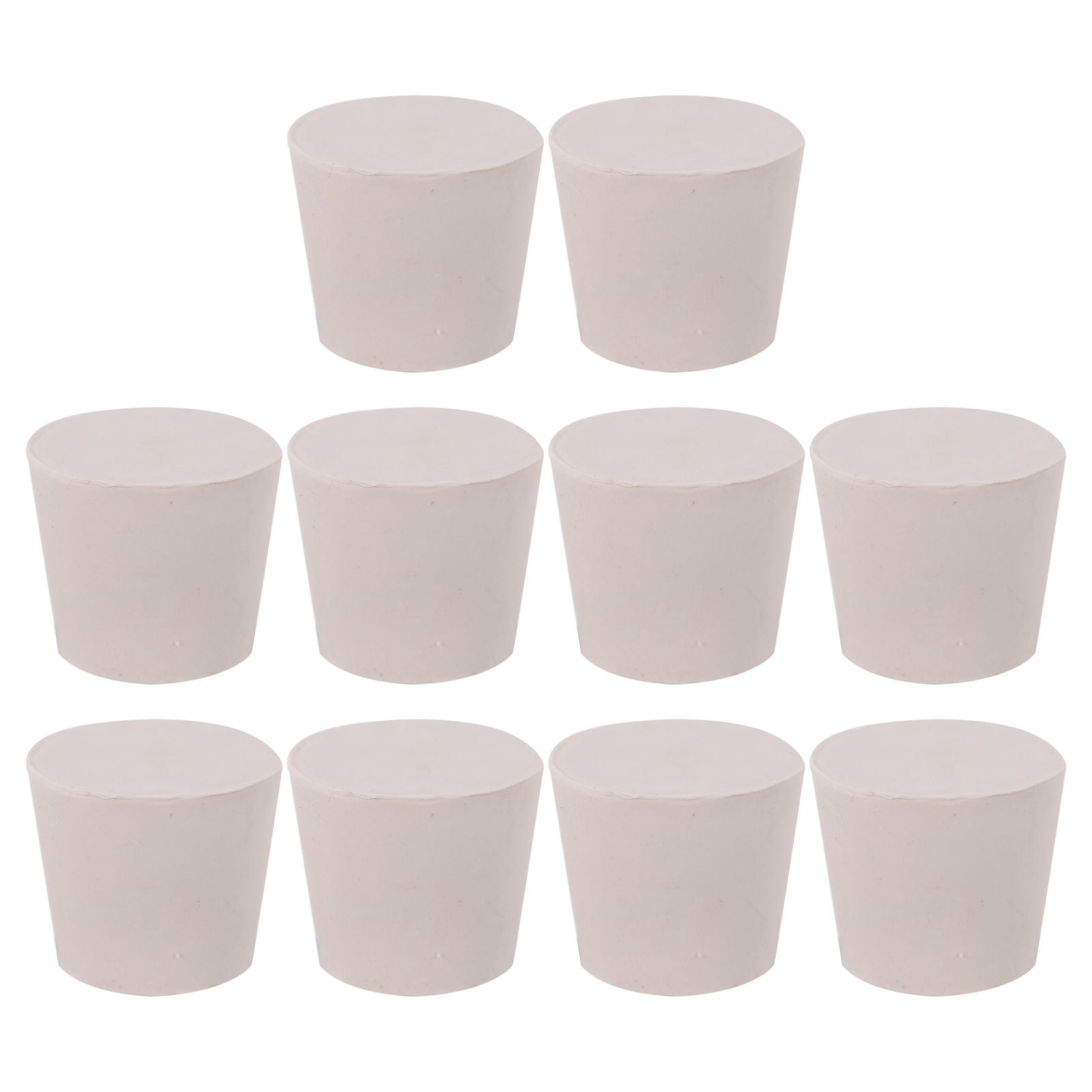30 pcs Waterproof Rubber Stopper Tapered Sealing Plugs Test Tube ...