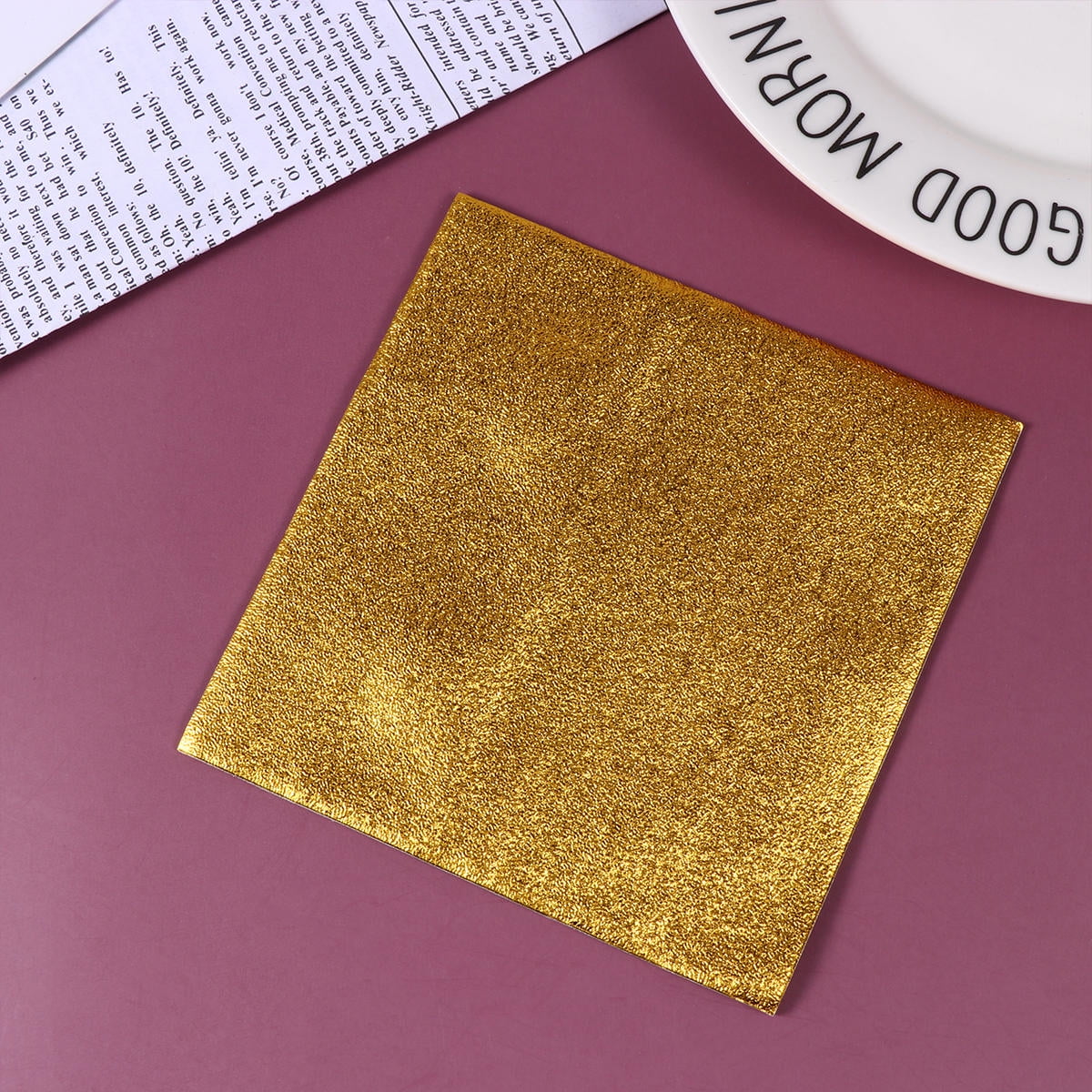 HOMEMAXS 300 PCS Party Favors Wrappers Gift Wrapping Paper Gold ...