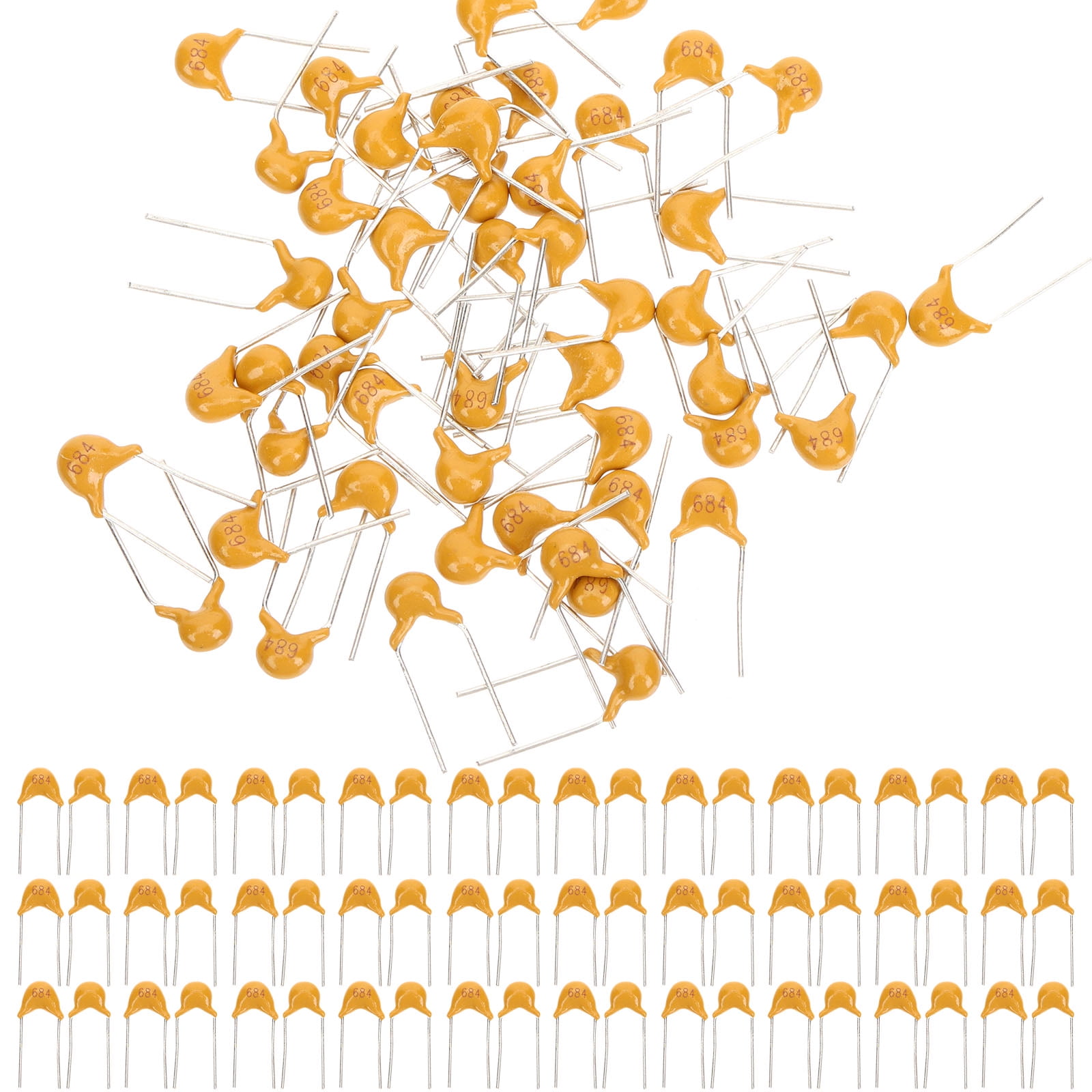 HOMEMAXS 300 Pcs Capacitor Start Capacitors Super Electronics Kit ...