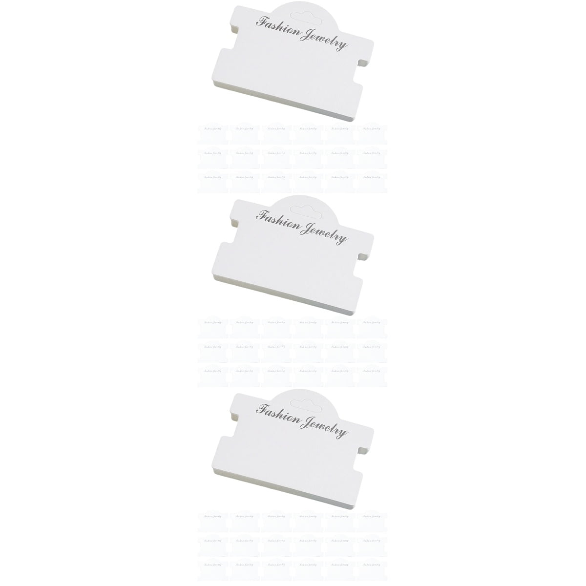HOMEMAXS 300 Pcs Jewelry Display Cards Bracelet Display Cards Hair ...