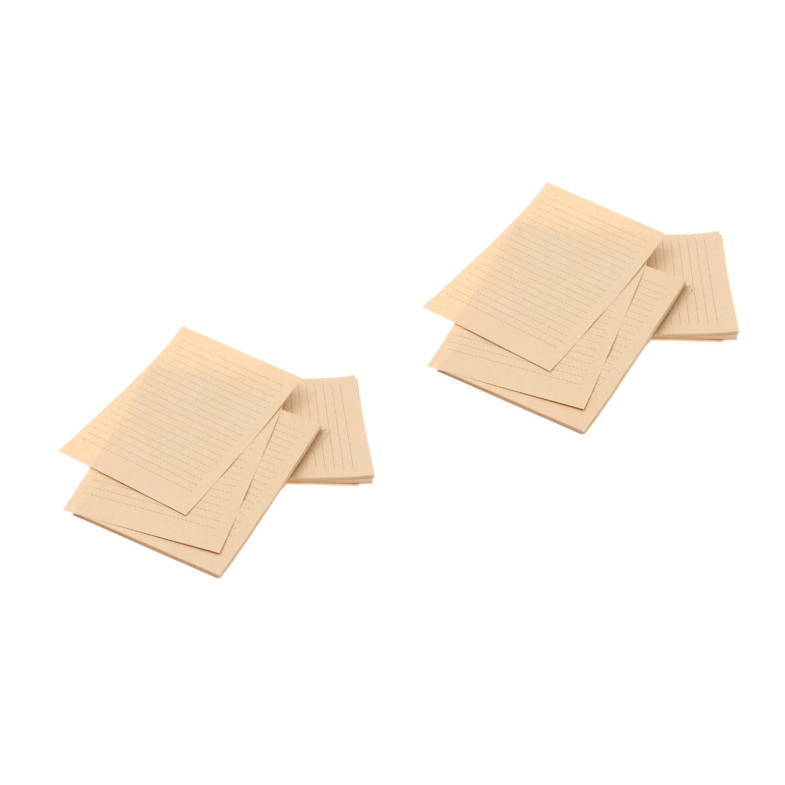 HOMEMAXS 300 Sheets Craft Brown Stationary Paper Kraft Paper Letter ...